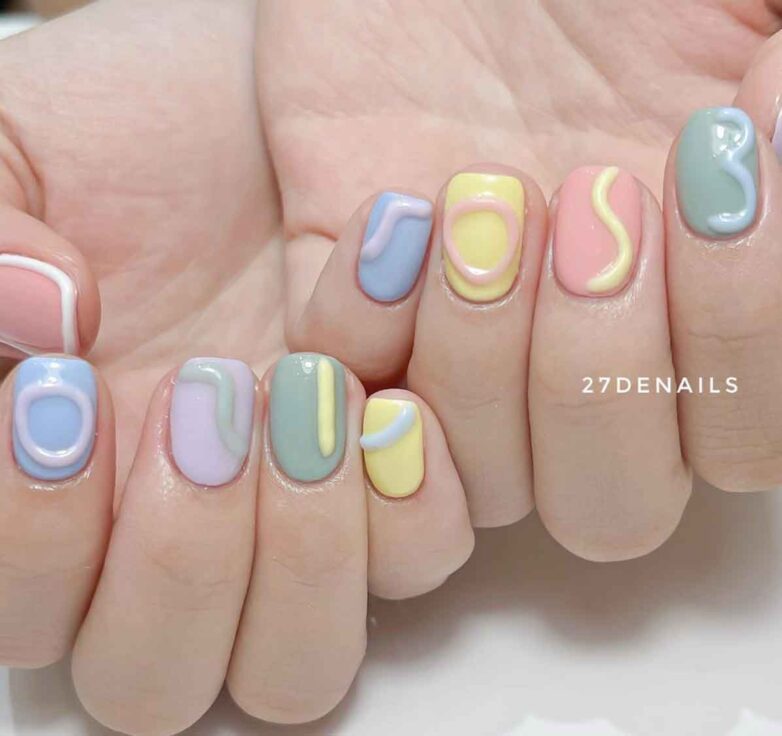 30+ Cute Nails That are Simple Enough to Evoke a Minimal and lovely ...