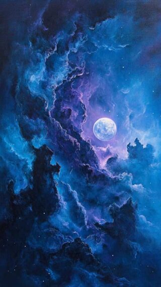 20+ Dark Blue Aesthetic Wallpapers to Give Your iPhone Screen a ...