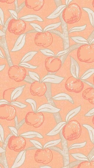 The Sweetest Peachy Aesthetic Wallpapers to Get Your Phone Screen in ...