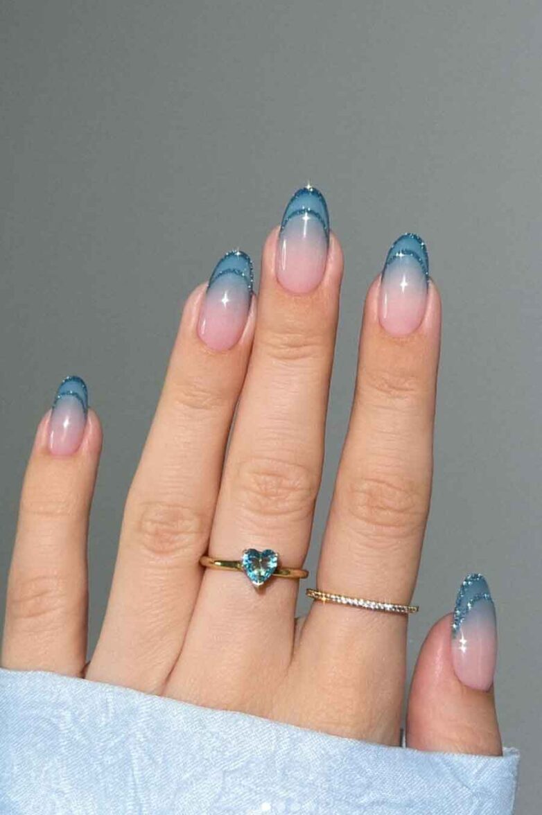 65+ Blue Nails With Designs + the Best Tutorials - The Mood Guide