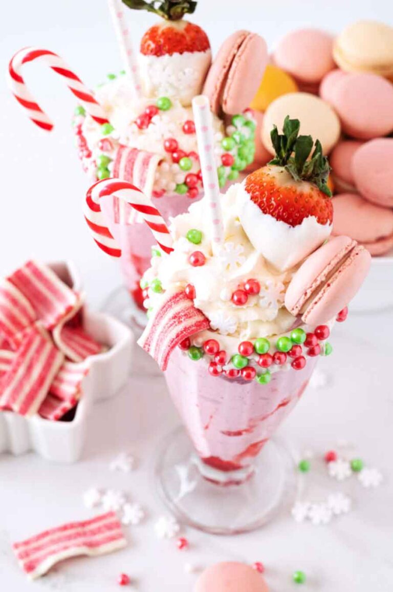 The Best Sweet Pink Milkshake Recipes (Homemade, Aesthetic & Easy ...