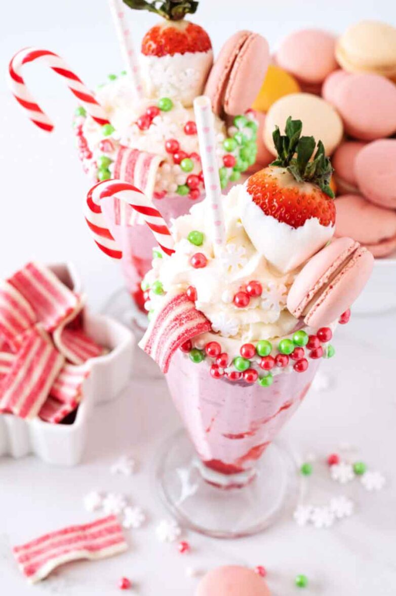 The Best Sweet Pink Milkshake Recipes (Homemade, Aesthetic & Easy ...