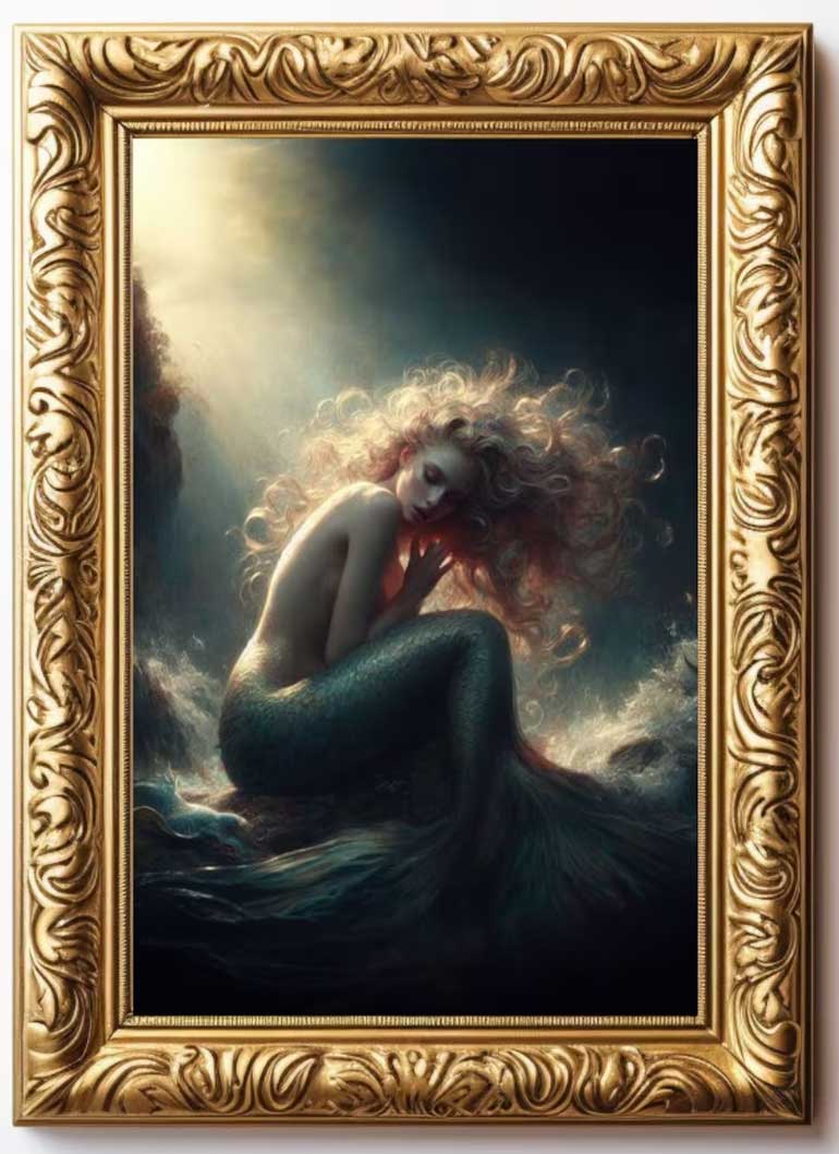 Mermaid Art: A Curation of the Most Stunning Pieces (Print ...