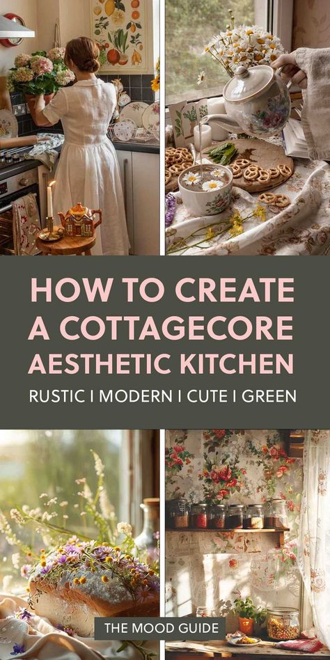 Authentic Cottagecore Kitchen Ideas to Feel Like Cooking in an ...