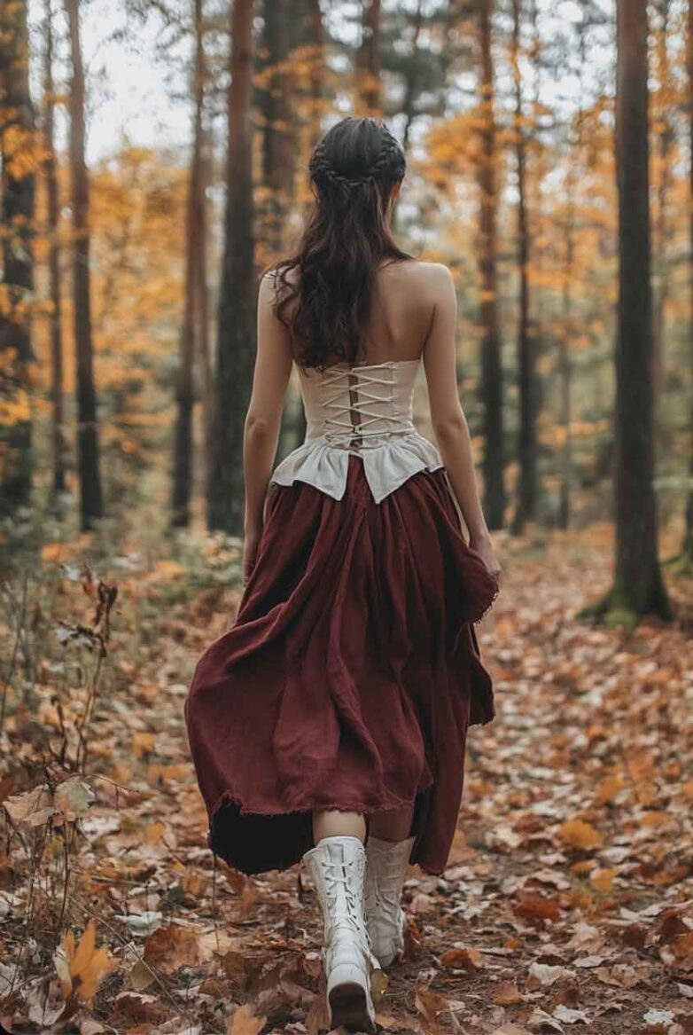 Cottagecore Outfit Ideas For Fall (Fabrics, Prints and How to Style ...