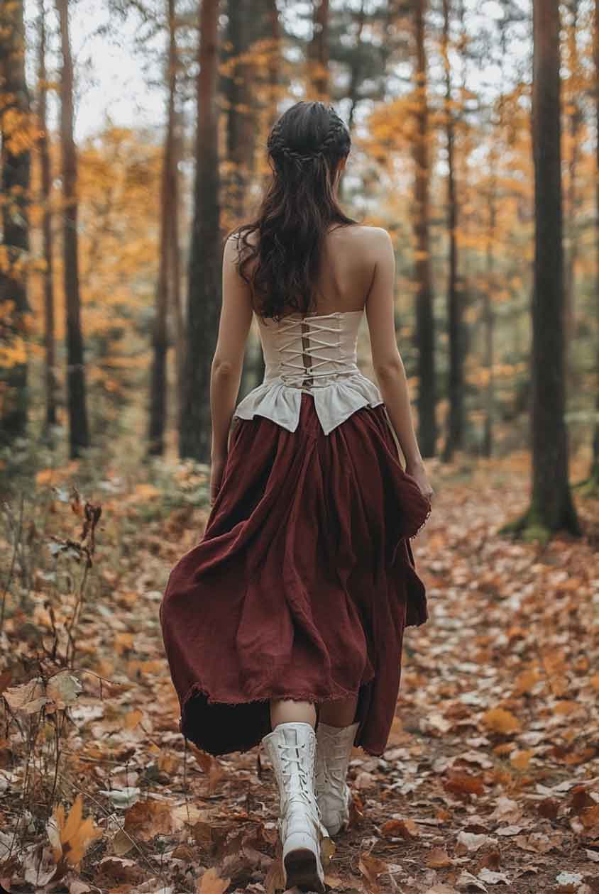 Cottagecore Outfit Ideas For Fall (Fabrics, Prints and How to Style ...