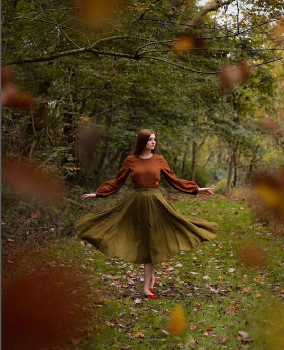 Cottagecore Outfit Ideas For Fall (Fabrics, Prints and How to Style ...