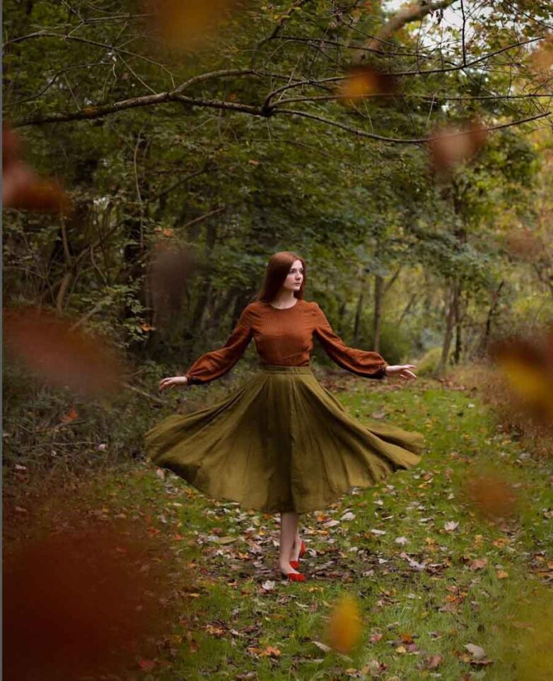 Cottagecore Outfit Ideas For Fall (Fabrics, Prints and How to Style ...