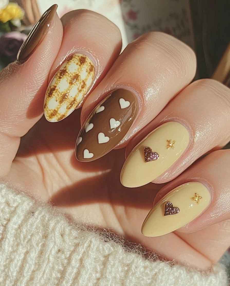 28 Exclusive Cottagecore Aesthetic Nail Ideas for Valentine's Day - The ...