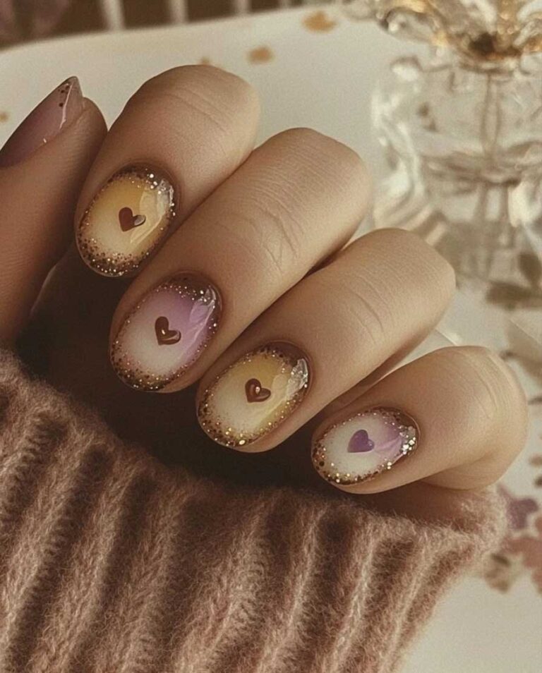 28 Exclusive Cottagecore Aesthetic Nail Ideas for Valentine's Day - The ...