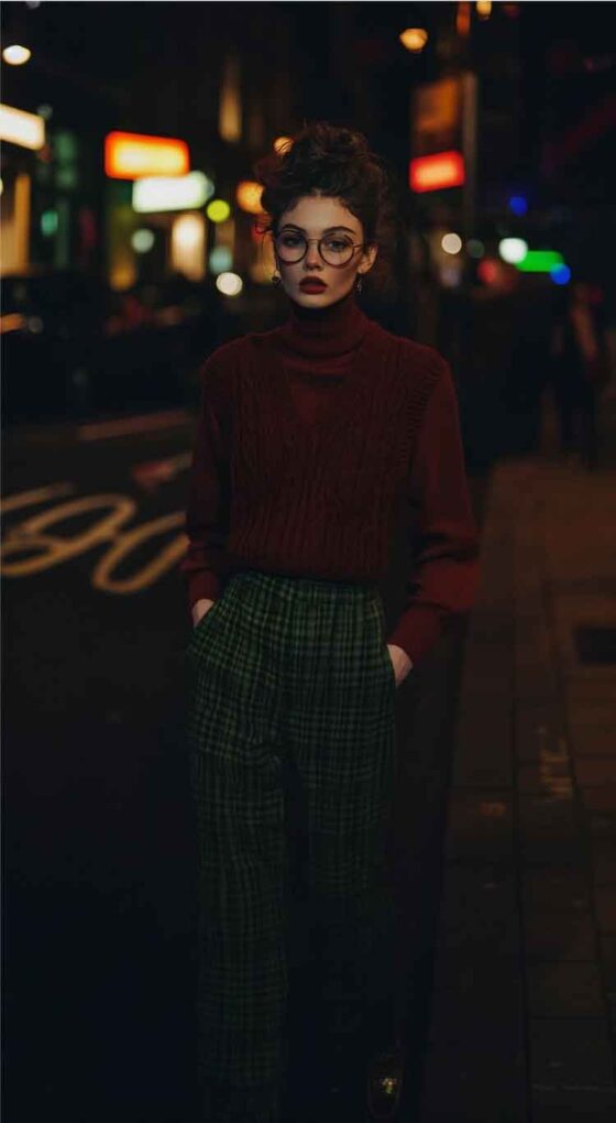 20+ Unusual Combinations of Plaid for Your Dark Academia Outfit - The ...