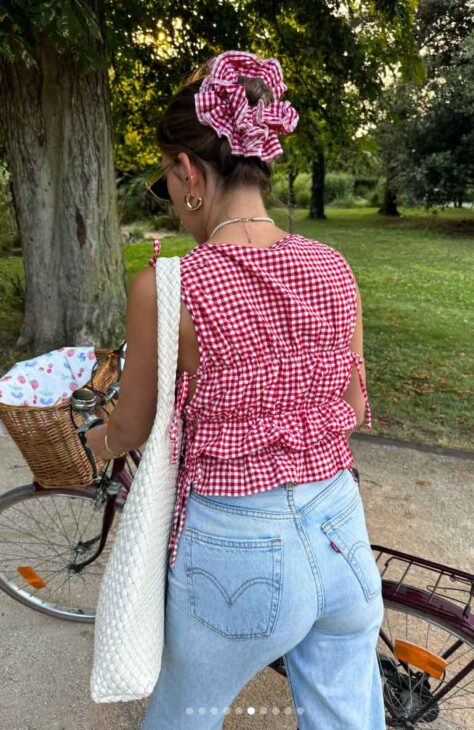 Red Gingham Aesthetic Fever: 50 Ways to Style your Outfits - The Mood Guide