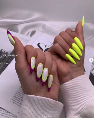 30+ Trendy Neon Nails for Summer - The Mood Guide