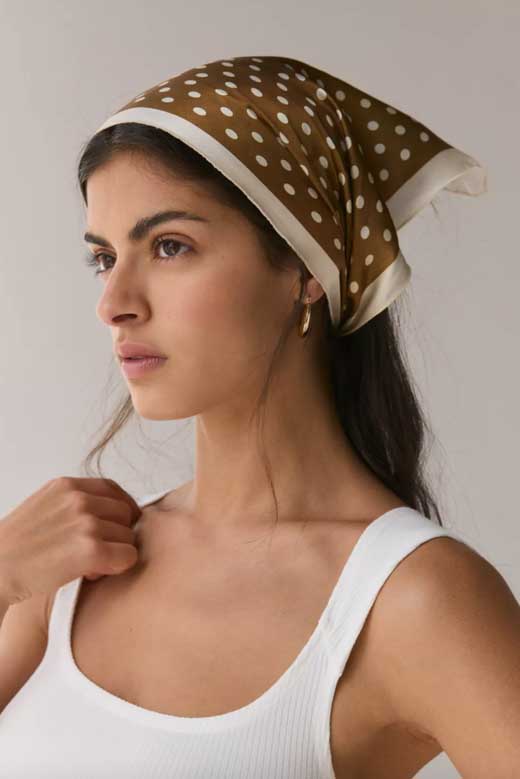 40 Aesthetic Ways to Style Hair Bandana, Scarf & Headbands this Summer