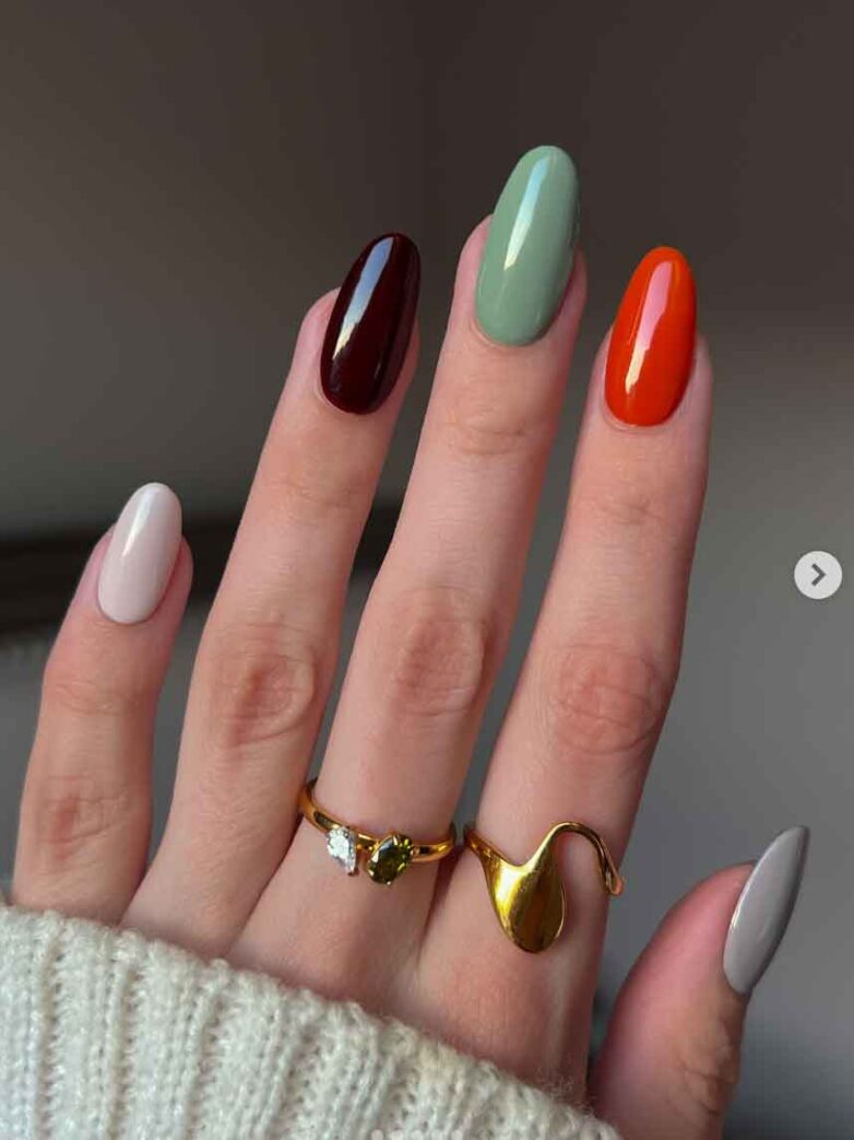 Simple Autumn Nail Art Ideas for 2025 - The Mood Guide
